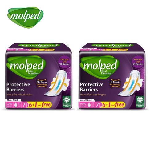 Molped Maxi LONG, 7+7 Pads